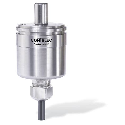 Absolute Rotary Encoder Vert X 37 Contelec Ag Magnetic Solid