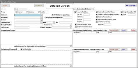 Corrective Action Software Root Cause Analysis 8d Process 5 Why