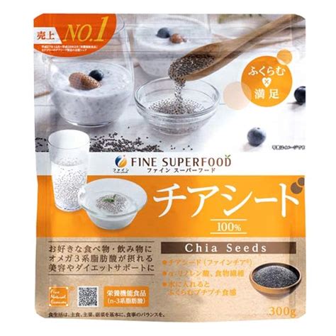 파인 슈퍼 후드 치아시드chia Seed 300g 30 포조 재팬스토어 일본약 의약품 전문 직구 쇼핑몰