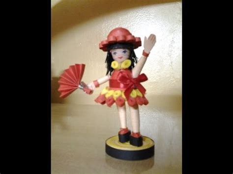 Fun With Quilling Lovely Paper Doll YouTube