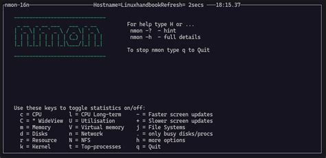 System Resource Monitoring Tools For Linux Command Line