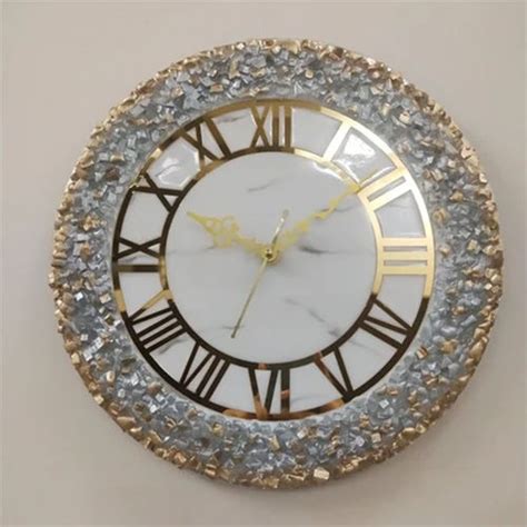 Silver Resin Designer Elegant Clocks At Best Price In Rampur Ms R S