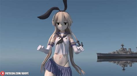 Mmd R18 Shimakaze In Vray Red Velvet Psycho