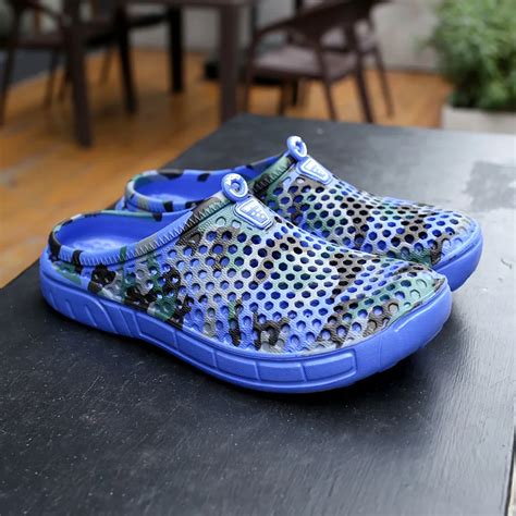 오리지널 클래식 나막신 정원 플립 플롭 물 신발 남성 여름 해변 아쿠아 슬리퍼 야외 수영 샌들 생생한 꽃 신발비치 And 아우터 샌들 Aliexpress