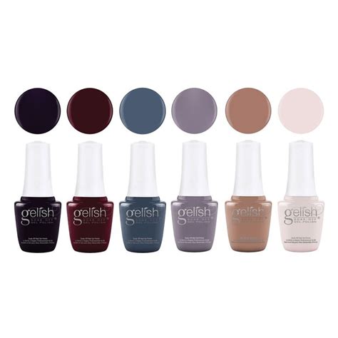 Gelish Fall 2022 Plaid Reputation Collection Soak Off Gel Nail Polish