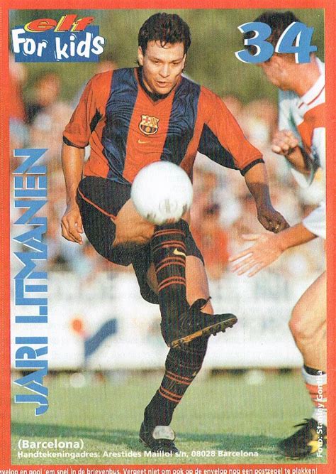 Jari Litmanen Voetbalhelden Op Papier