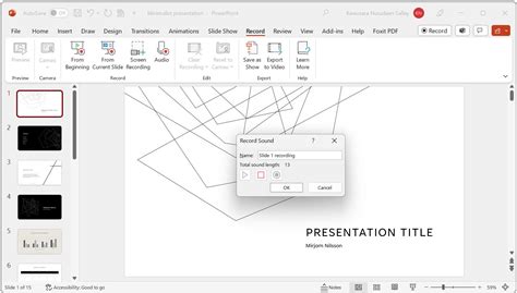 How To Add Voiceovers To Your Powerpoint Presentations