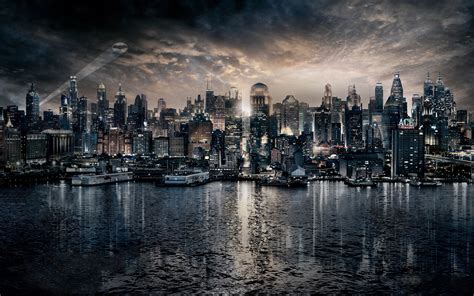 Gotham City 1024x640 Wallpaper