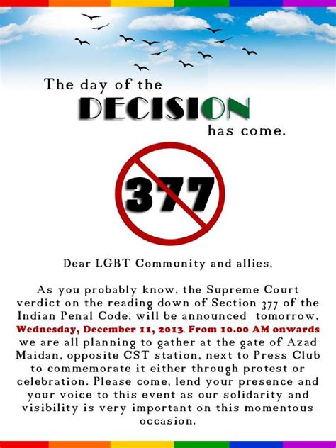 Section 377 Supreme Court Judgement Gathering In Mumbai And Delhi Gaysi