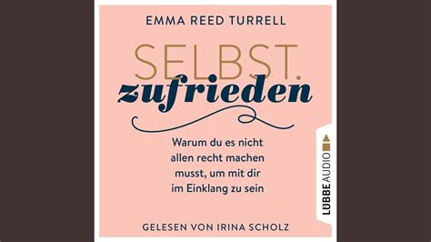 Kapitel 66 Selbst Zufrieden Warum Du Es Nicht Allen Recht Machen