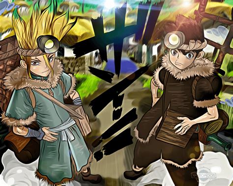 Dr Stone Desktop Wallpapers Wallpaper Cave