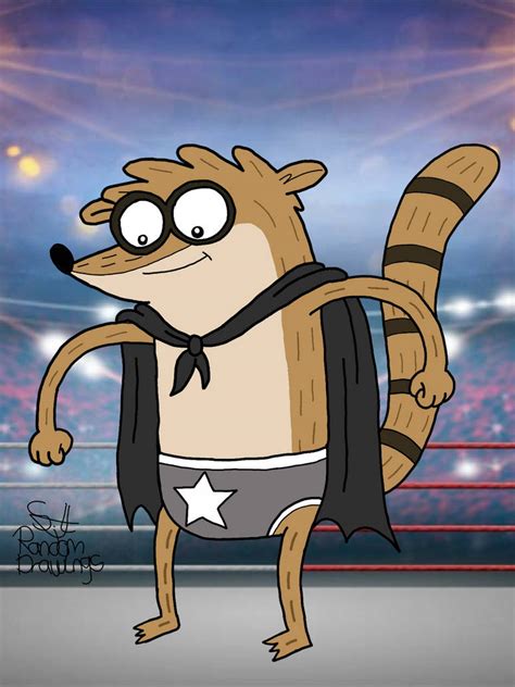 Mysterious Mr R Regular Show [digital] By Sergibluebird16 On Deviantart