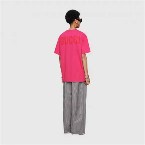 古驰 Gucci Gucci Manifesto系列廓形T恤 492347 XJBU0 5251 小迈步海淘品牌官网