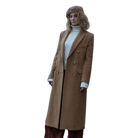 Mónica Gaztambide Money Heist Trench Coat Usa Jacket
