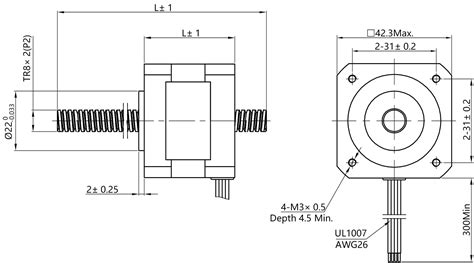 Nema 17 Non Captive Linear Stepper Motor Manufacturer Jkongmotor