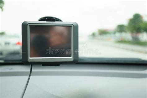 GPS Navigator Stock Photo Image Of Blank Road Navigator