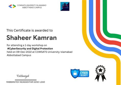 Muhammad Shaheer Kamran On Linkedin Had An Opportunity To Attend A One
