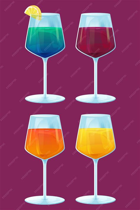 Premium Vector Cocktail