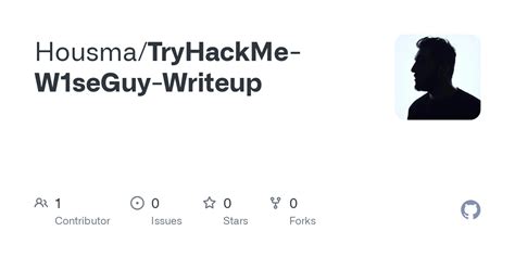 Github Housmatryhackme W1seguy Writeup