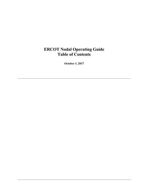 ERCOT Nodal Operating Guide Docest