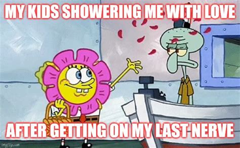 Spongebob Flower Memes And S Imgflip