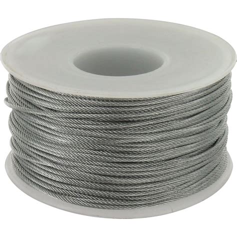 Câble acier galvanisé Levac Ame textile Diamètre 2 mm Résistance