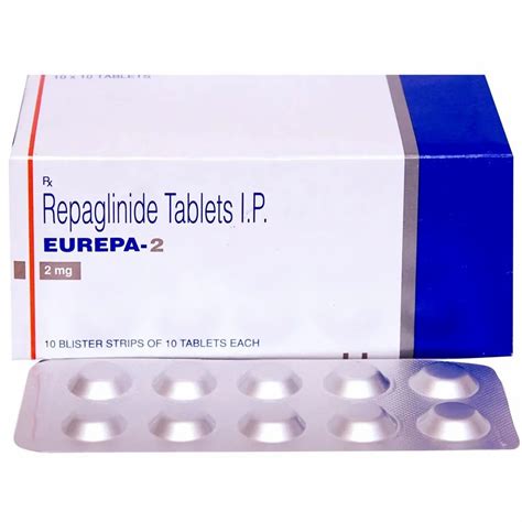 2mg Repaglinide Tablets Ip At ₹ 248 Box Nana Varachha Surat Id