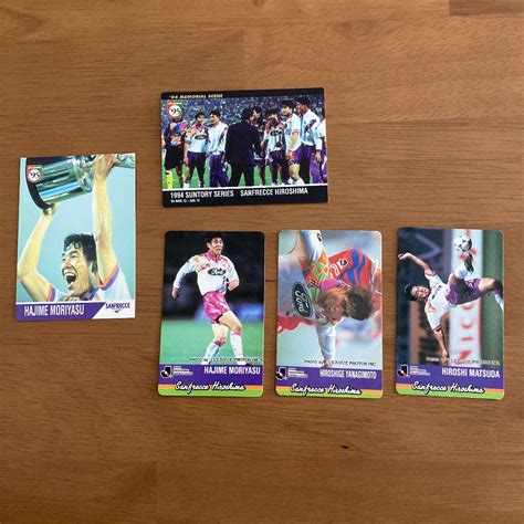 サンフレッチェ広島 Jリーグカードとjリーグチップスカード 5枚セット メルカリ