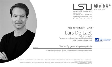 Uniformity Generating Complexity Universität Innsbruck