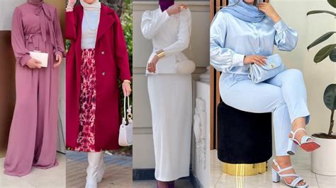 موضة ربيع2024🌟جديد ملابس المحجبات تنسيقات روعة وأنيقة Modest Clothing