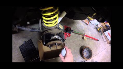 Replacing Broken Wheel Studbolt In 99 Jeep Wrangler Sahara Youtube