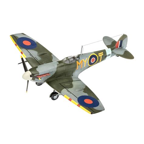 Revell Combat Set Messerschmitt Bf109 G 10 And Spitfire Mkv Planes Model Kit Set Scale 172