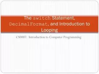 Ppt Branching And Looping Statement In C Powerpoint Presentation