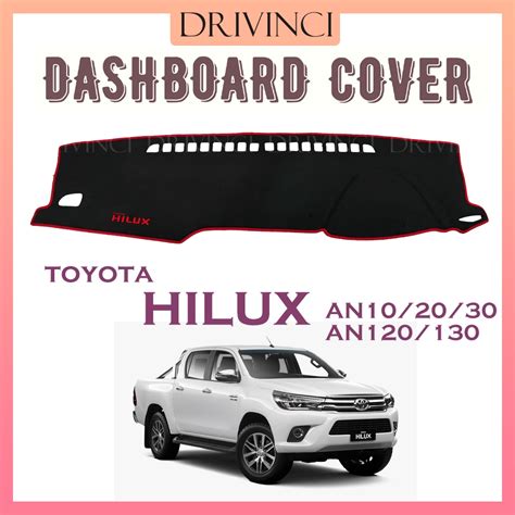 Toyota Hilux Vigo Revo Rogue 4x4 Trd Dashboard Cover Protector Anti