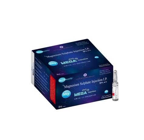 Magnesium Sulphate 50 W V Injection At Best Price In New Delhi By