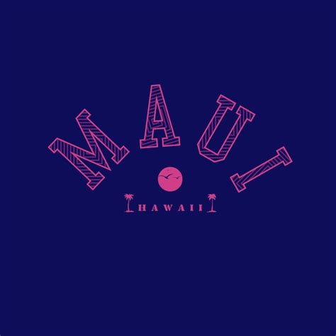 Premium Vector Hawaii Maui Vector Tshirt And Apparel Design