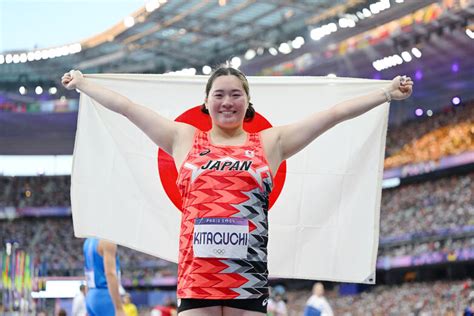 【パリオリンピック】女子やり投決勝・北口榛花（jal）：日本陸上競技連盟公式サイト
