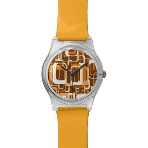 Retro Pattern1971orange Retro Pattern Retro Retro Watches