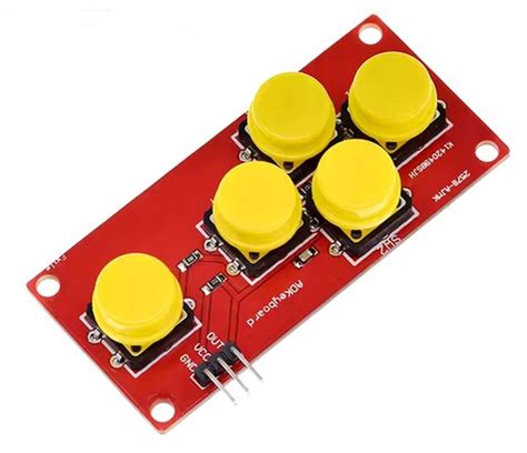 MODUŁ KLAWIATURY PRZYCISKÓW DO ARDUINO UNO ANALOGOWY Sklep Opinie Cena w Allegro