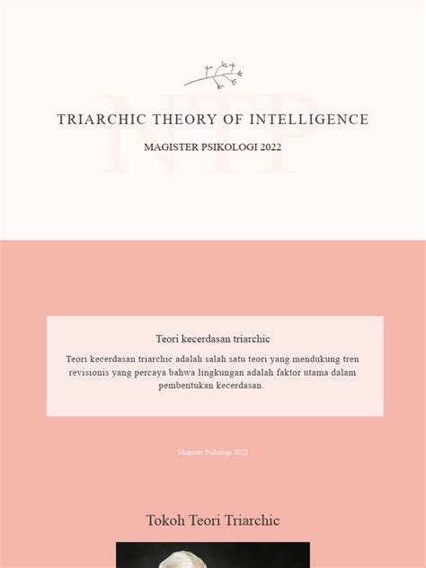 Triarchic Theory Of Intelligence Pdf