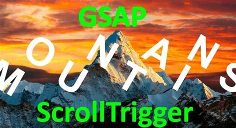 Анимация на скролл с помощью js gsap Плагин scrolltrigger Смотреть