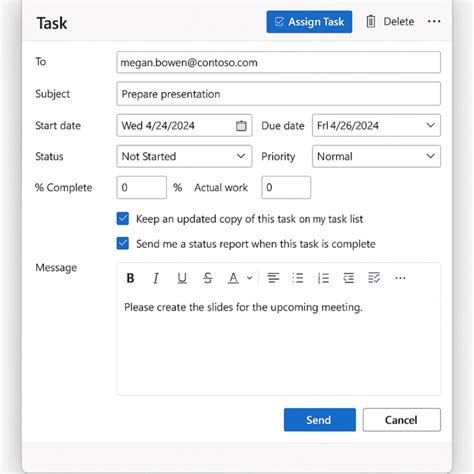 How To Share Tasks In Outlook For Better Team Collaboration