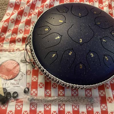 Steel Tongue Drum Notes Inch D Key Handpan Reverb