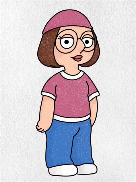 Draw Meg Griffin Helloartsy
