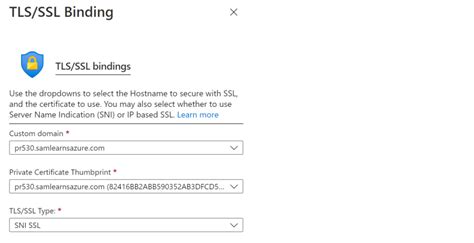 Using Free Managed Certificates In Azure Web Apps Sam Learns Azure