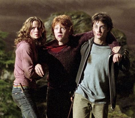 Hermione Ron And Harry Harry Potter And The Prisoner Of Azkaban 2004