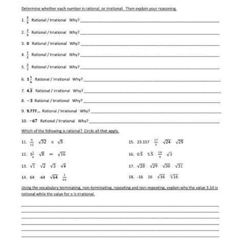 Printables Classifying Numbers Worksheet Lemonlilyfestival Worksheets