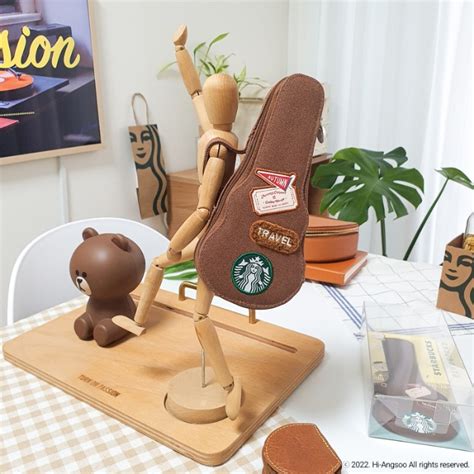 스타벅스 가을 신상 22 오텀 기타 파우치 가방 사용 후기 네이버 블로그