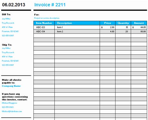 Timesheet Invoice Template Excel Shooters Journal