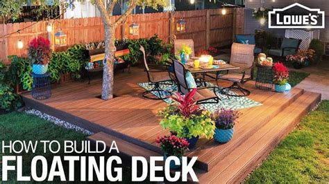 DIY Floating Deck Free Plans Blitsy